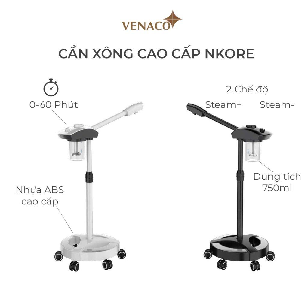 Máy xông mặt cao cấp NKORE